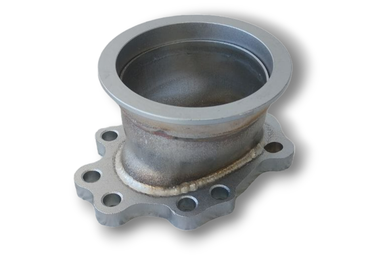 Dump Pipe Adaptor T25 T28 GT25 GT28 8 Bolt to V Band