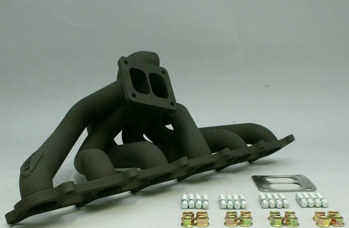 6Boost Turbo Exhaust Manifold / 1JZGTE Non VVTI / T4 Twin Scroll / Sin