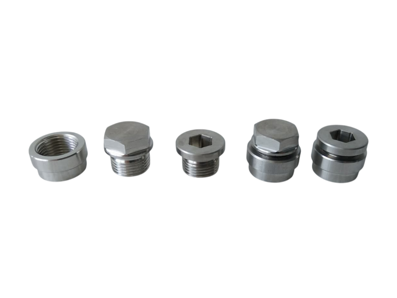 SS O2 Sensor weld on + O2 Bung Hex Head- M18x1.5