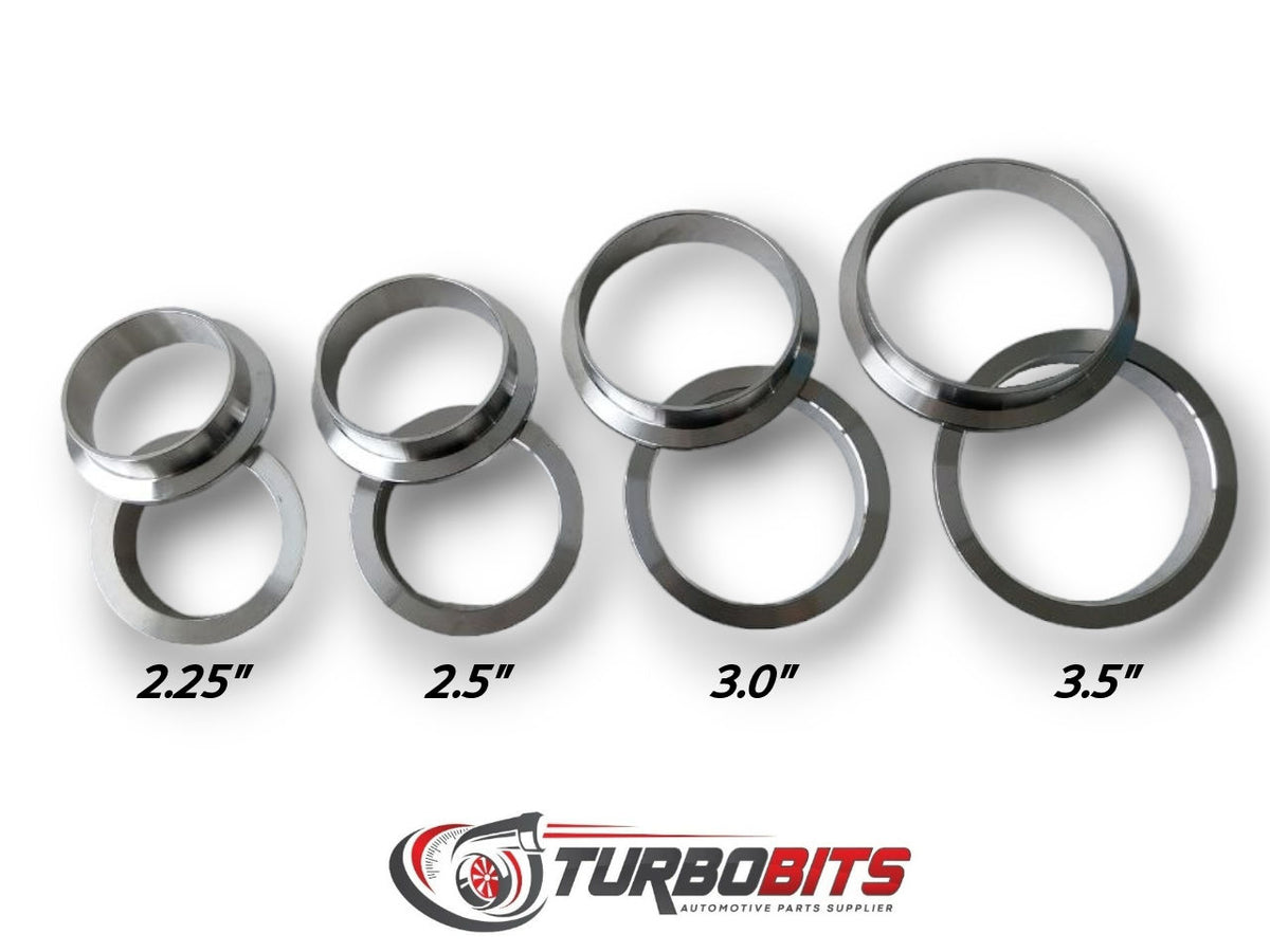 Stainless Steel 304 V-Band flanges - Pair – Turbo Bits